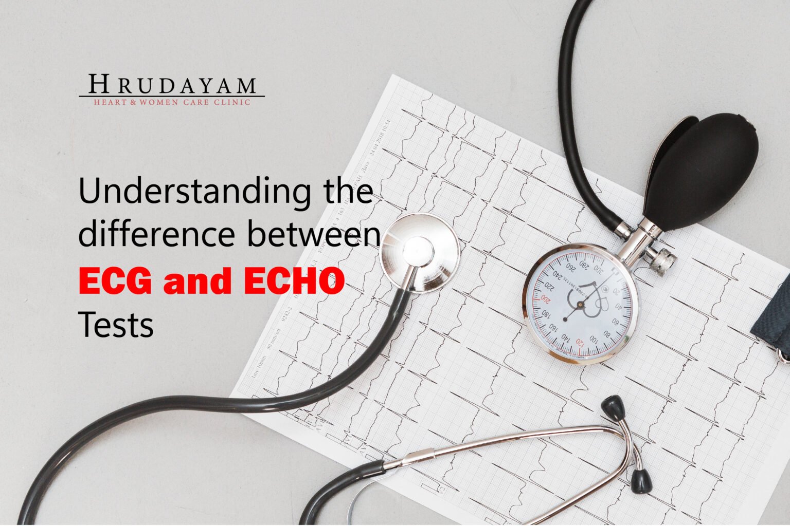 Difference Between ECG vs Echo Test: Key Differences Explained